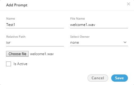Prompts in a Campaign